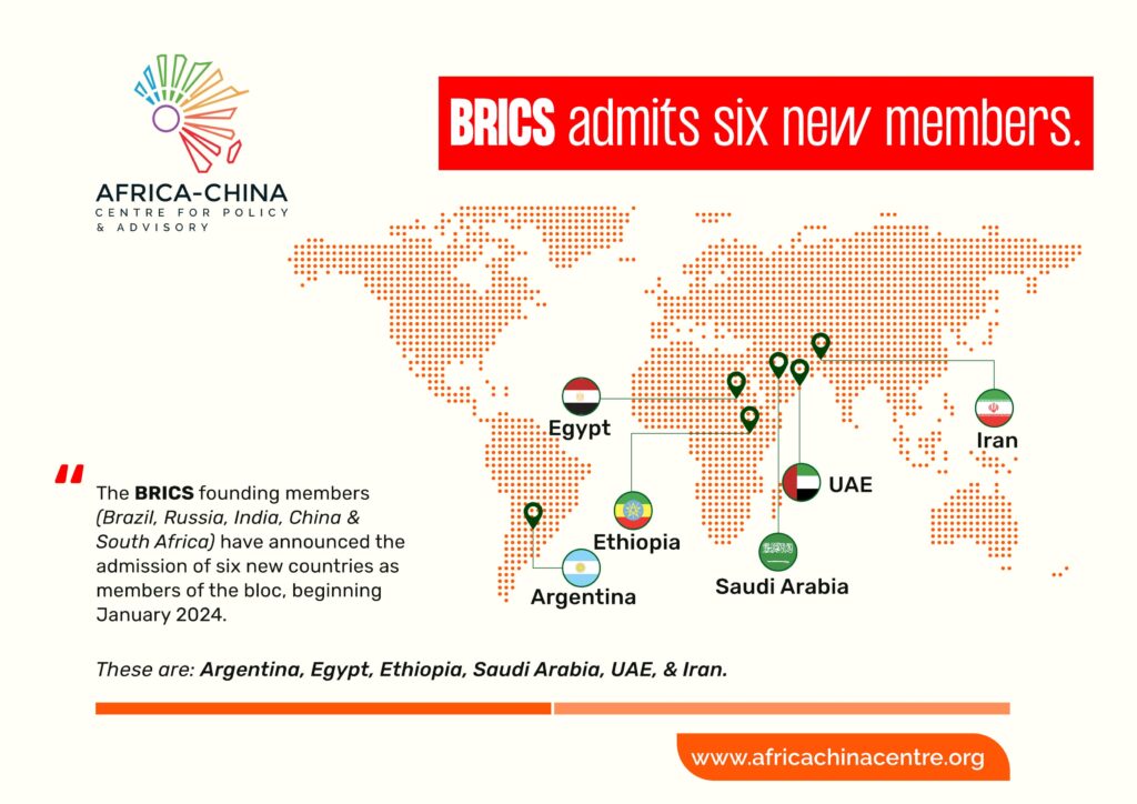 BRICS admits six new members as the bloc expands. - Africa-China Centre