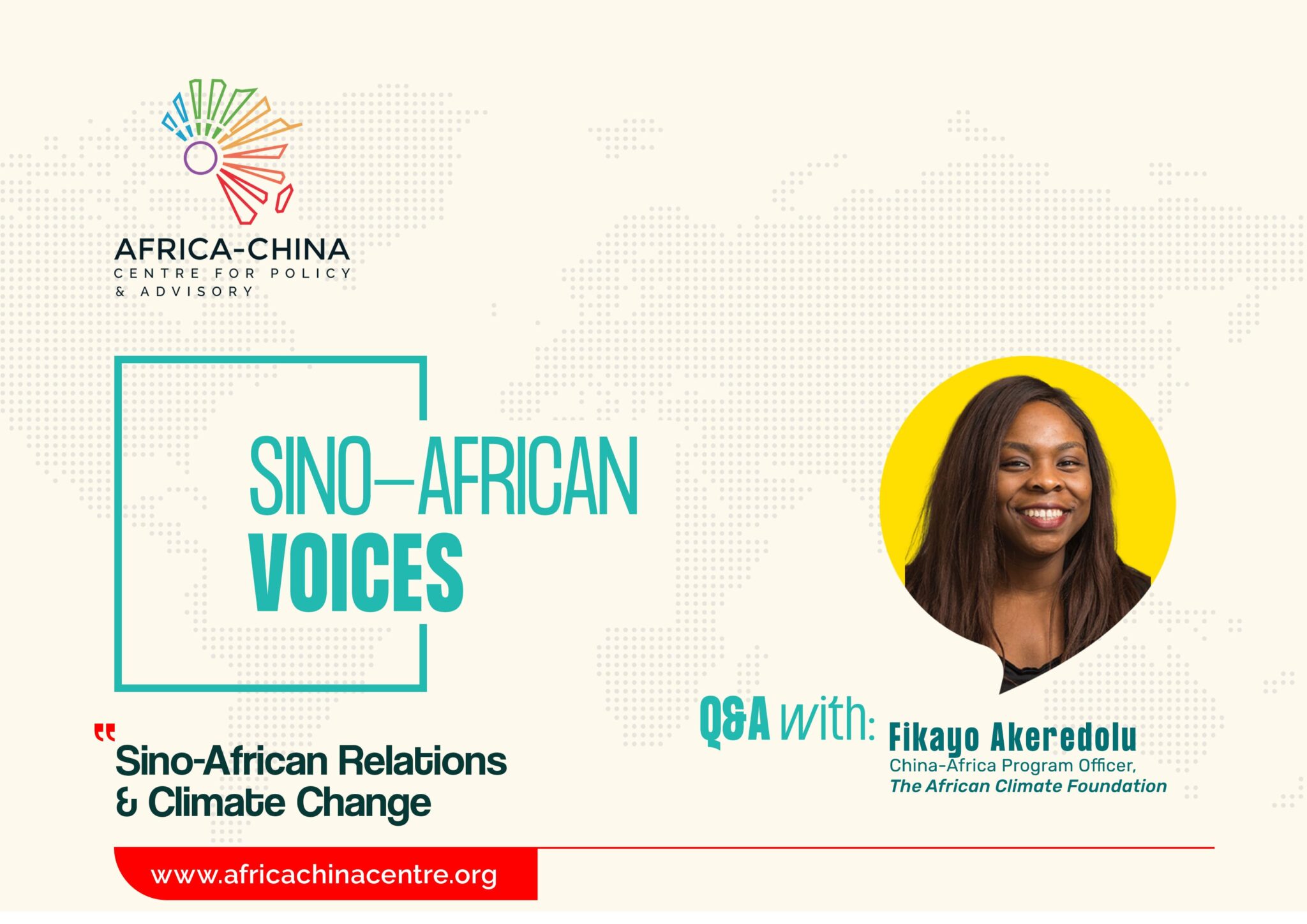 SINO-AFRICAN VOICES: Fikayo Akeredolu on Africa-China Relations ...