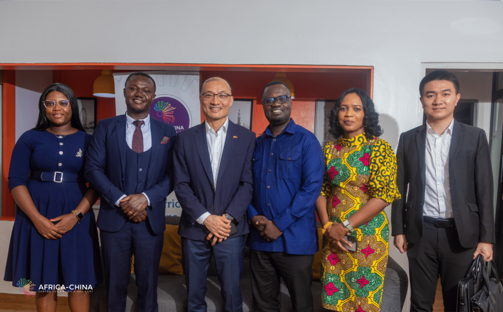 ACCPA Hosts Chinese Ambassador to Ghana, H.E. Tong Defa - Africa-China ...